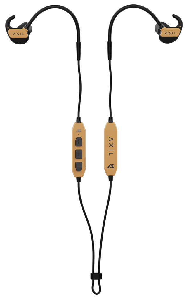 AXIL GS-X 3.0 Tan Wireless Earbuds | JJ Gun Supply - Brookville, Ohio